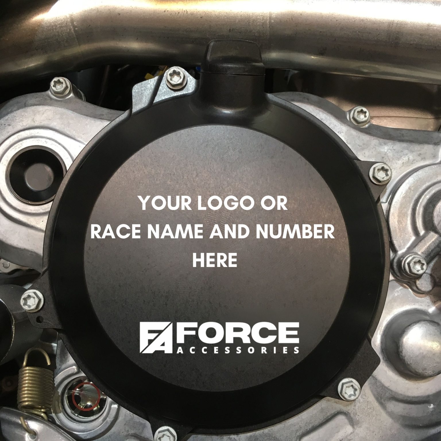 Custom Clutch Cover Engraving | Force Accessories